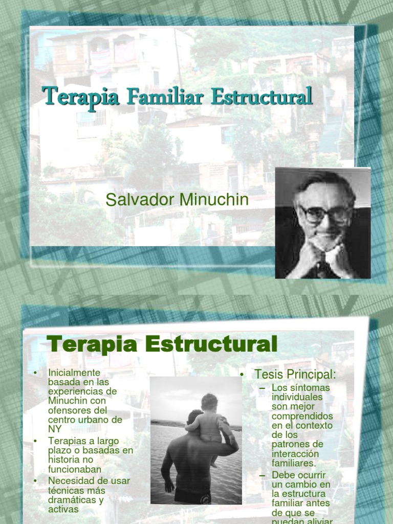 Terapia Familiar Estructural de Minuchin | PDF | Terapia familiar ...
