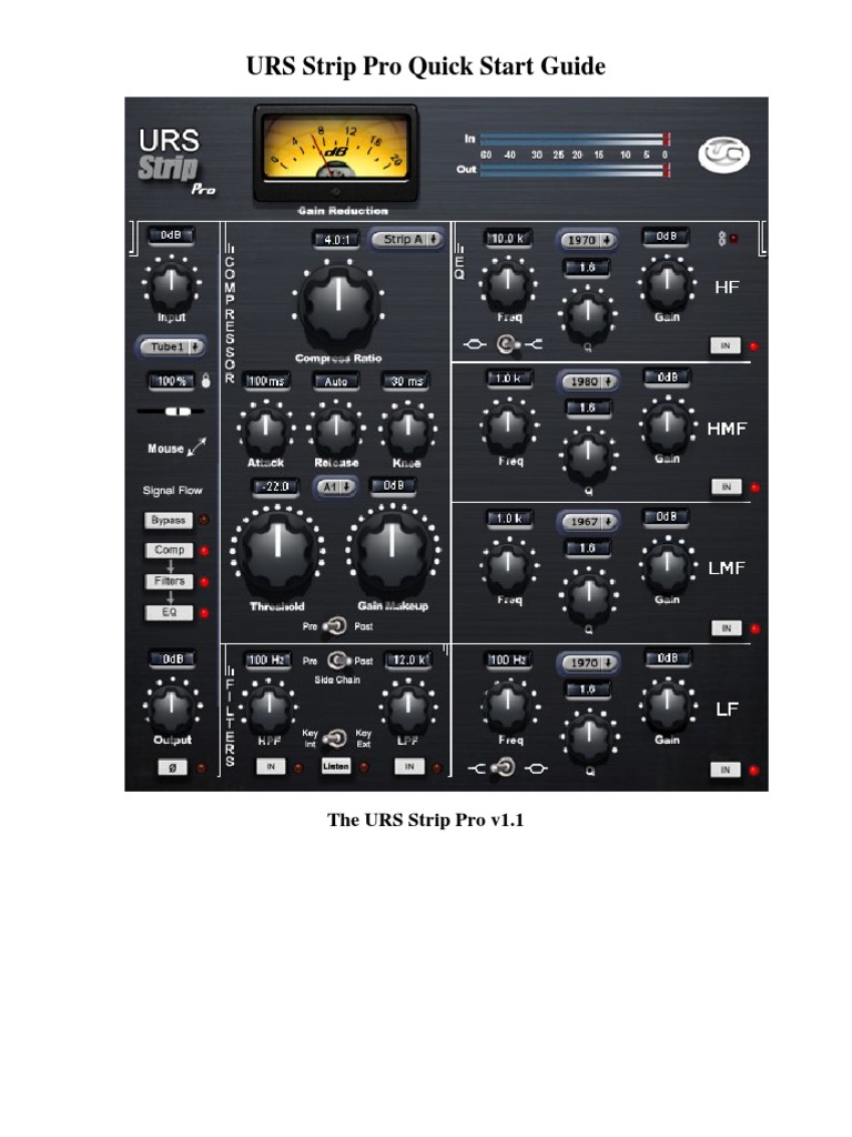 URS Strip Pro v1.1 Quick Start Guide | PDF | Technology & Engineering