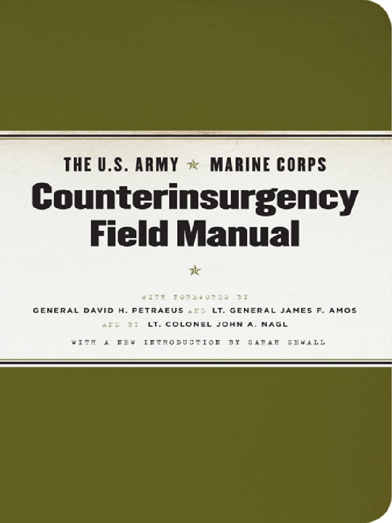 The U.S. ArmyMarine Corps Counterinsurgency Field Manual | PDF ...