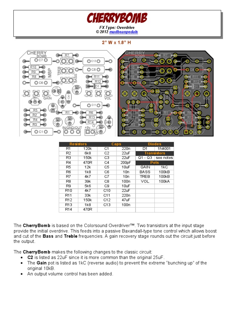 Cherry Bomb | PDF | Printed Circuit Board | Electronic Engineering