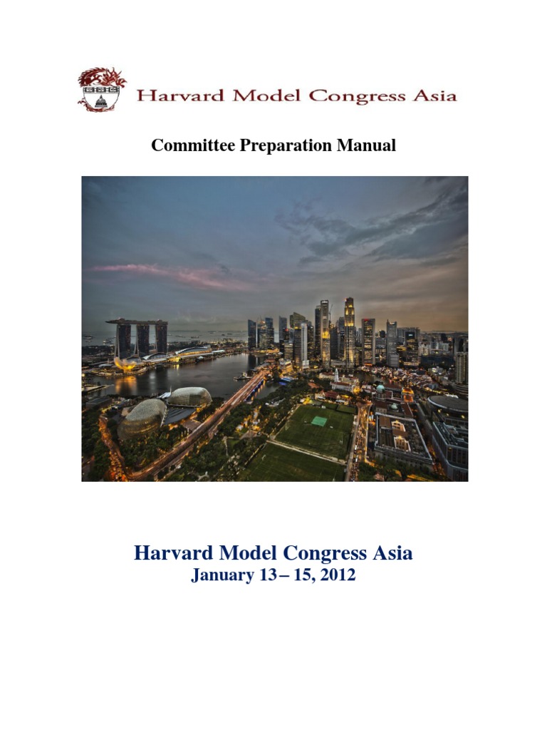 Harvard Model Congress Committee Guide | PDF | Bill (Law) | Committee