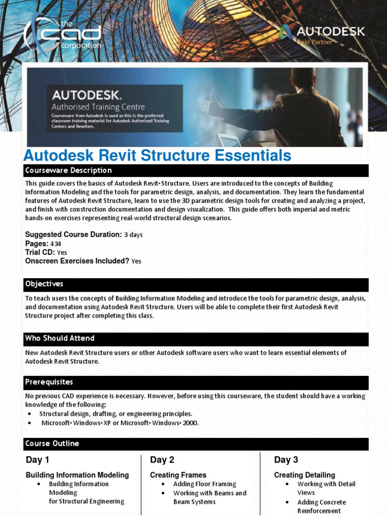 Revit Structure Essential | PDF | Autodesk Revit | Autodesk