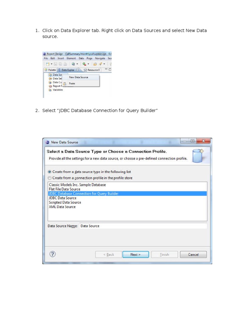 Creating BIRT Report With SpagoBI Meta and SQL Server 2012 | PDF