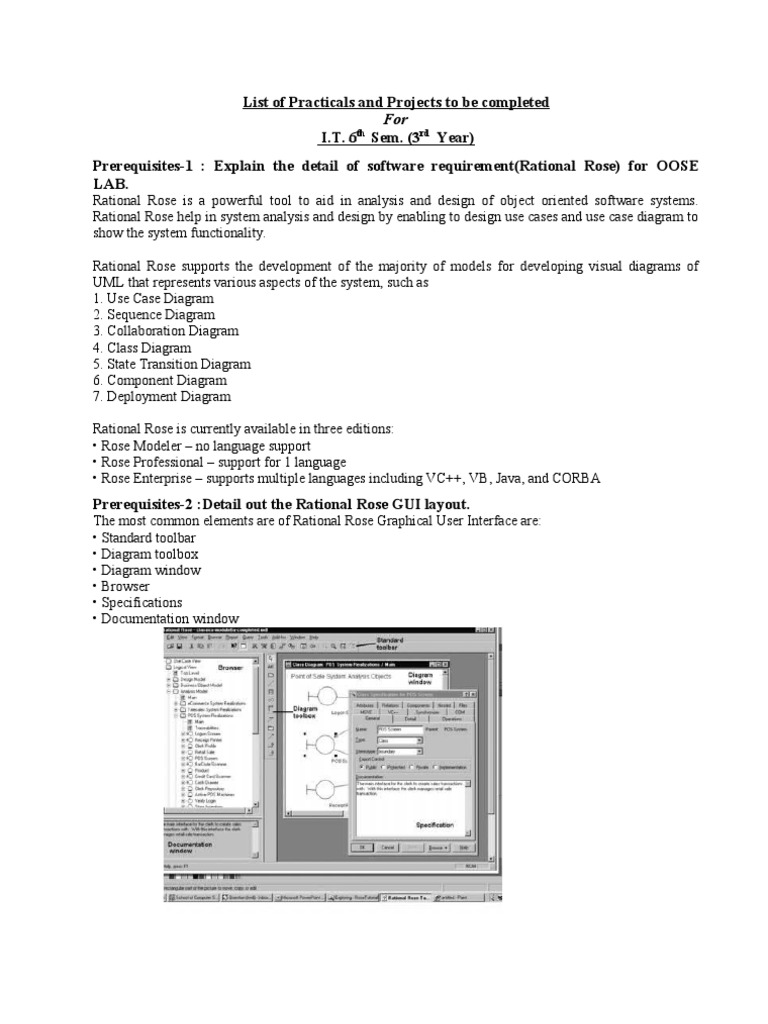 Oose Practicles Download Free Pdf Unified Modeling Language Class Computer Programming 2904