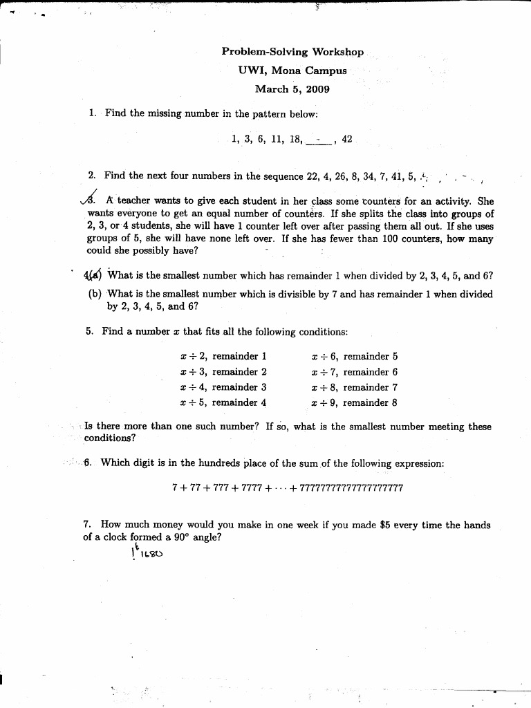 Worksheet 2 | Download Free PDF | Teaching Mathematics