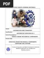 CBLM Automotive CORE Servicing Suspension System NC II | PDF | Manual ...