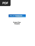 Project Recovery Plan Template | PDF | Project Management | Business