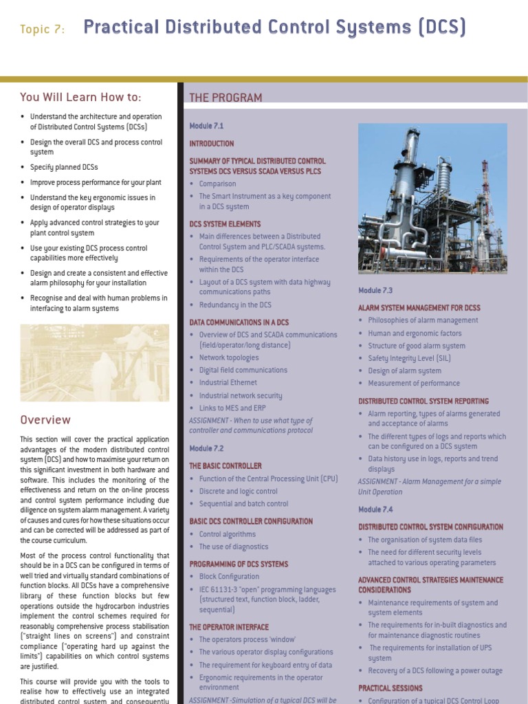 P Prra Accttiicca All D Diissttrriib Bu Utte Ed D C Co On Nttrro Oll S ...