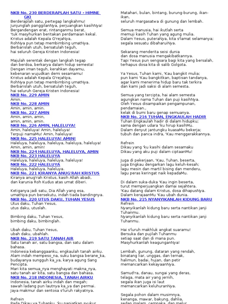 NKB | PDF | Agama & Spiritualitas | Puisi