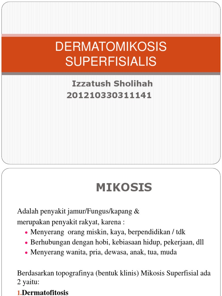 Dermatomikosis Superfisialis | PDF
