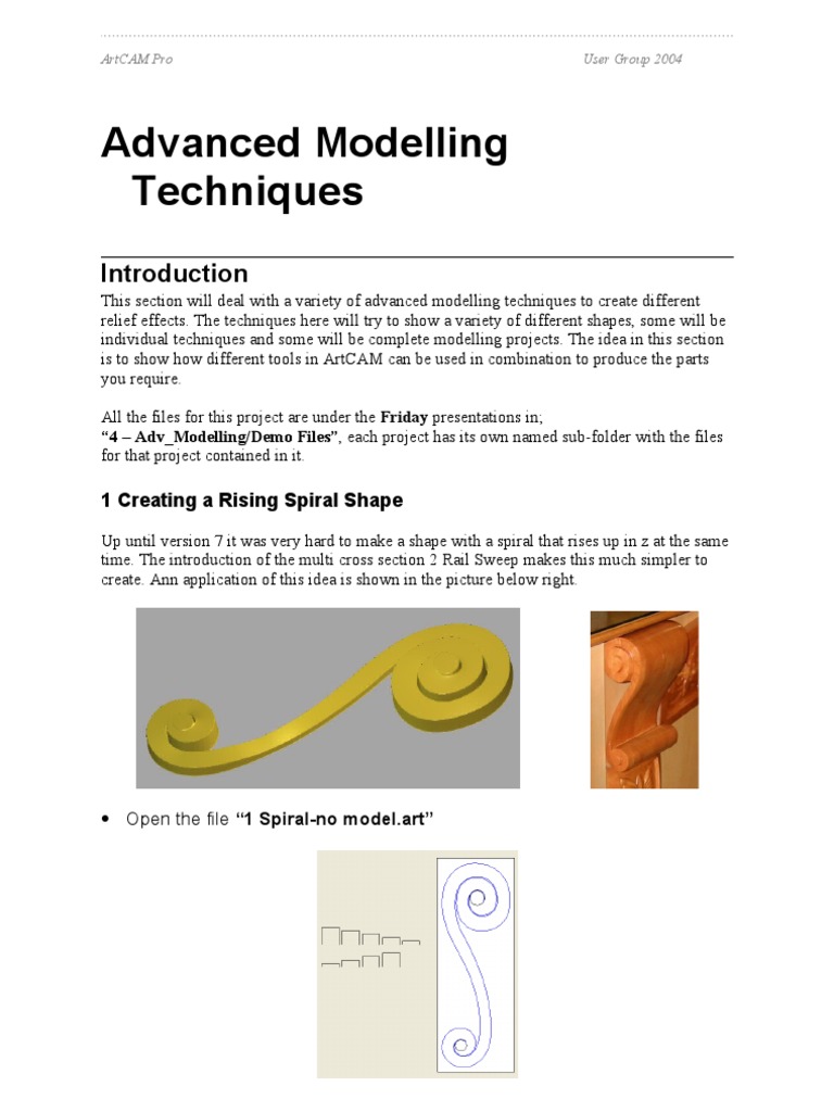 Advanced Modelling Techniques | PDF | Relief | 2 D Computer Graphics