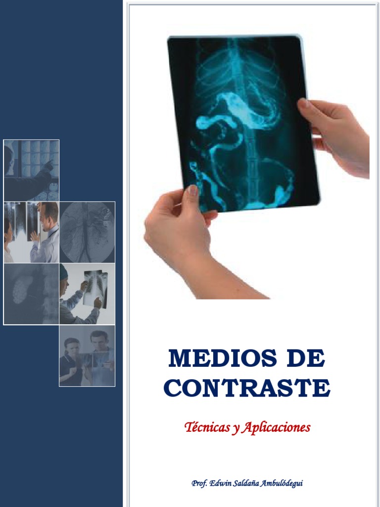 Medios de Contraste | PDF | Especialidades Medicas | Medicina CLINICA