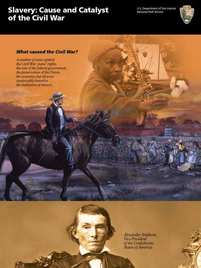 Slavery Cause and Catalyst of The Civil War | PDF | Confederate States ...
