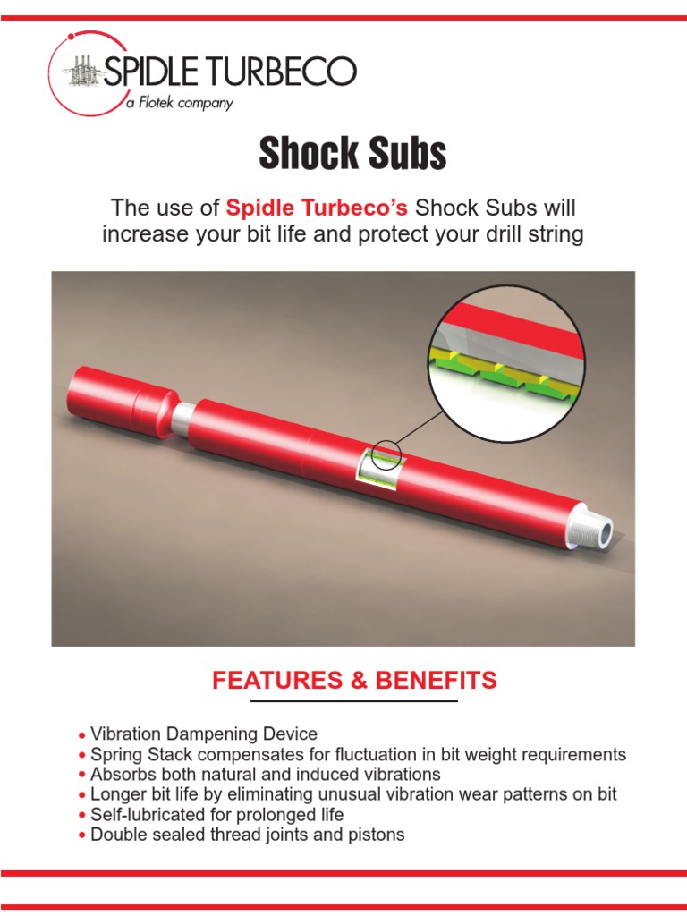 Shock Subs for Enhanced Drilling Performance | PDF