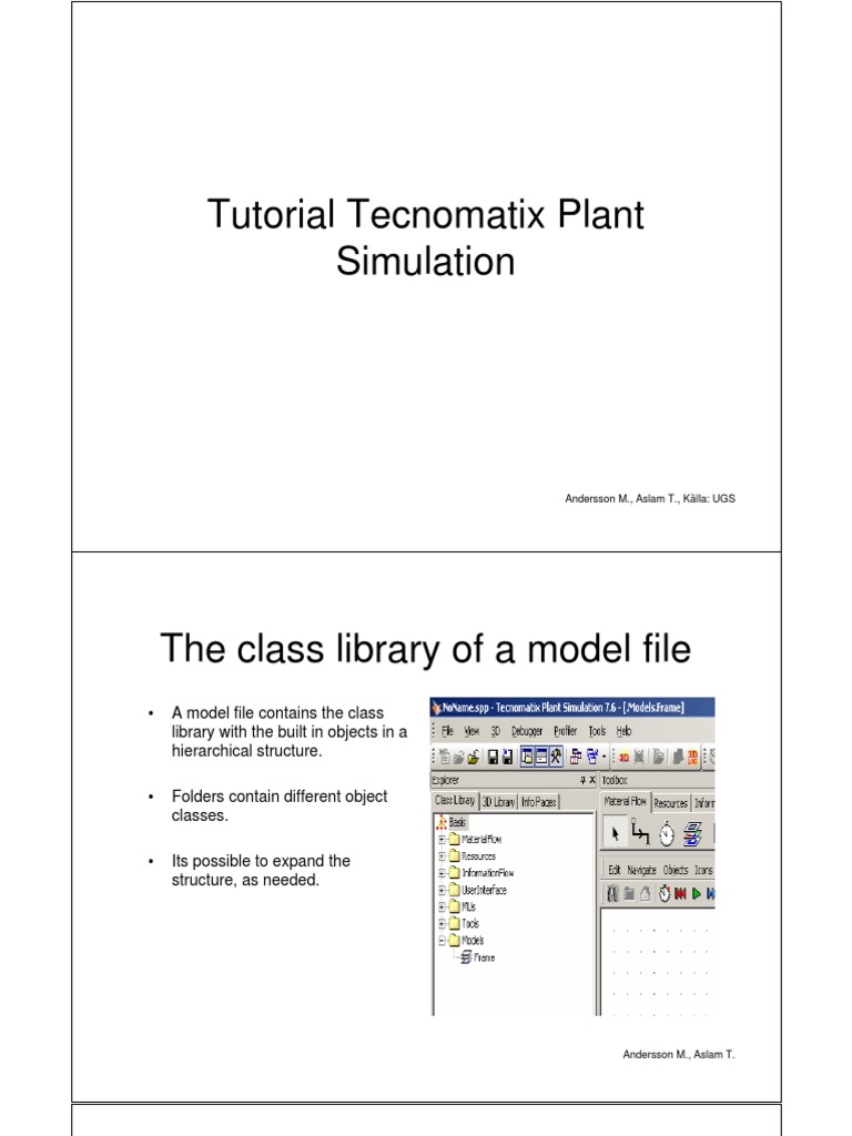 Tecnomatix Plant Simulation Guide | PDF | Inheritance (Object Oriented ...