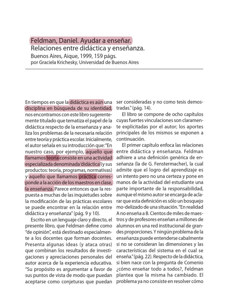 Daniel Feldman | PDF