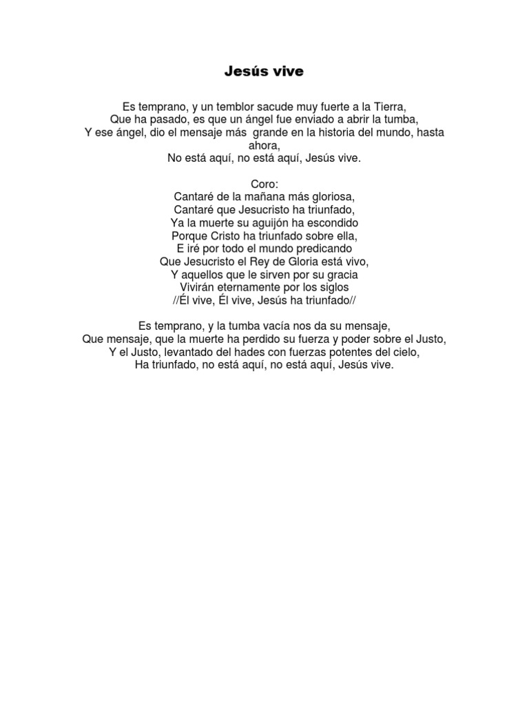 Jesús Vive y Otras Alabanzas | Jesús | Dios