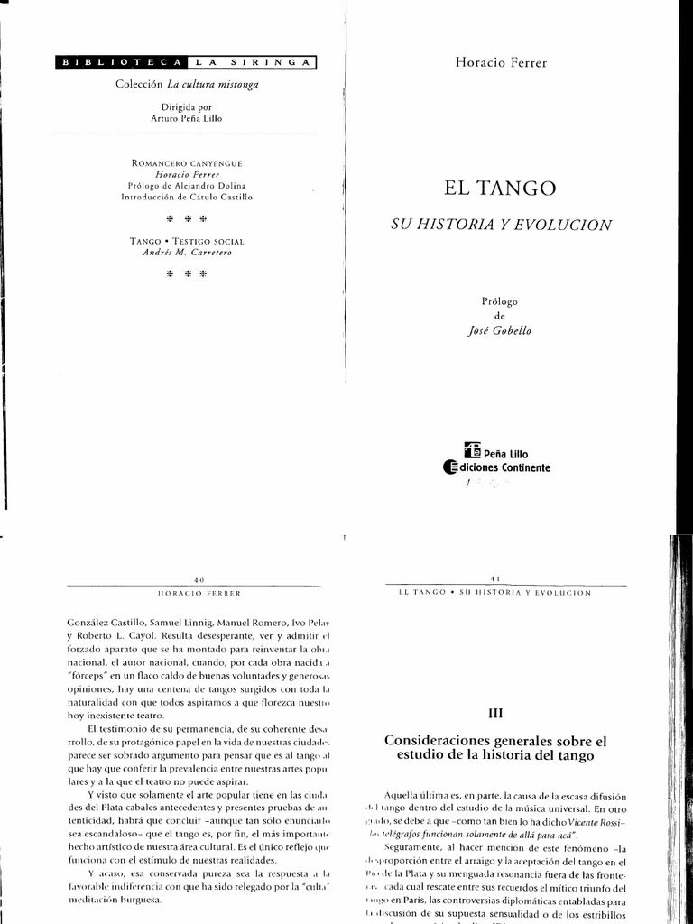 Ferrer Tango | PDF | Musica Tango | Ocio