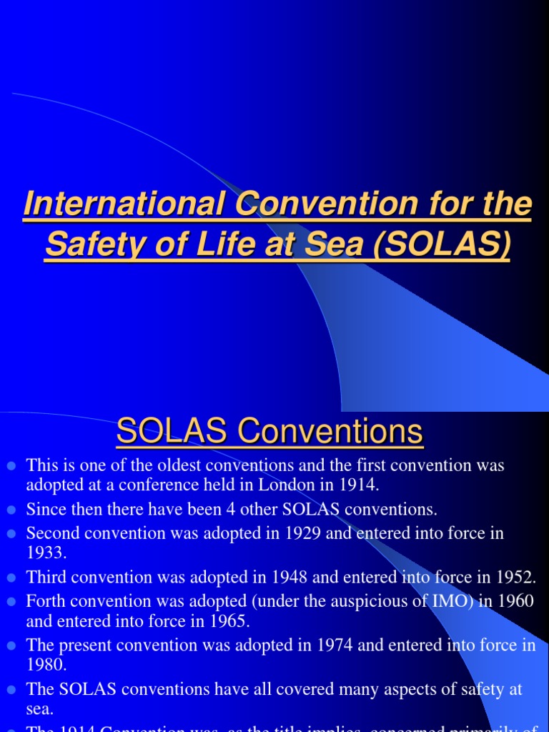 An insight to SOLAS Convention | Rms Titanic | Ships | Free 30-day ...