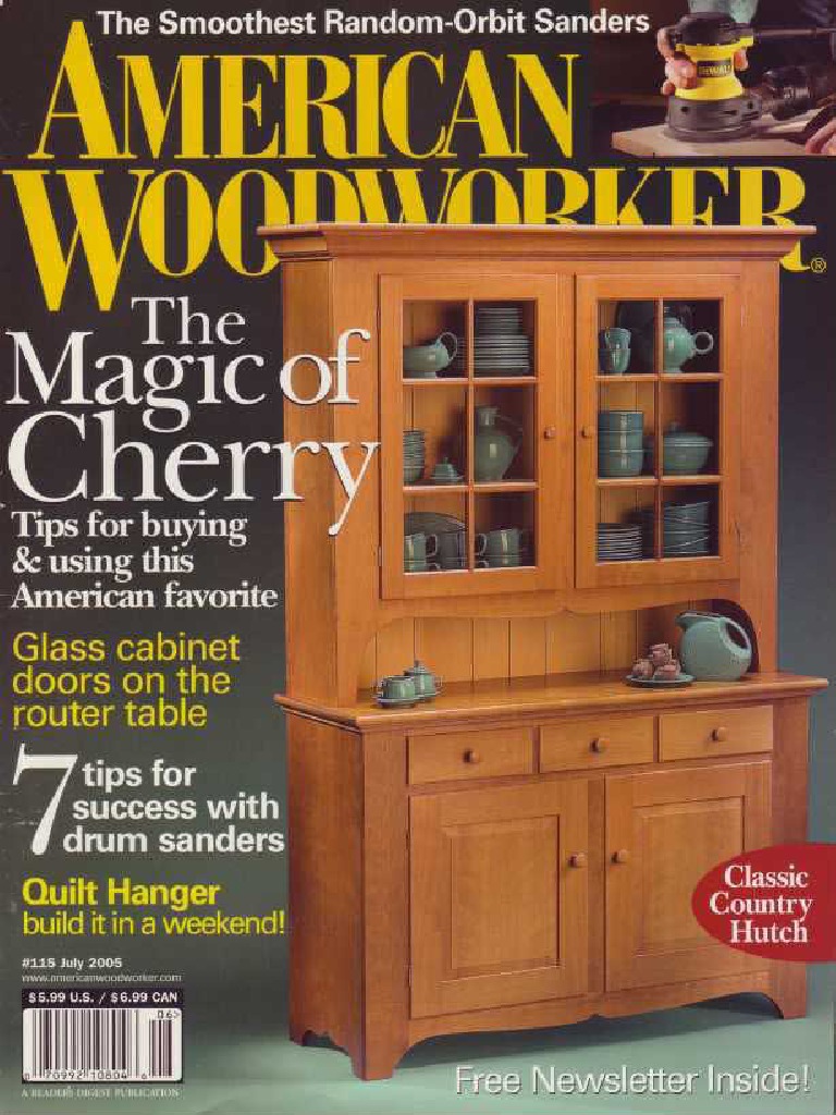 American Woodworker - 115 (July 2005) | PDF | Woodworking | Industrial ...