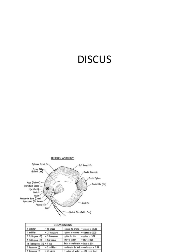 Discus | PDF | Aquarium | Ph