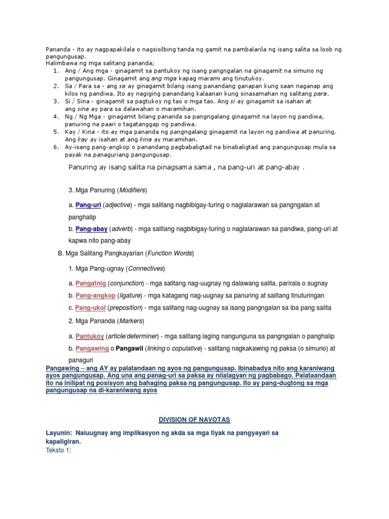 Pananda 1 | PDF