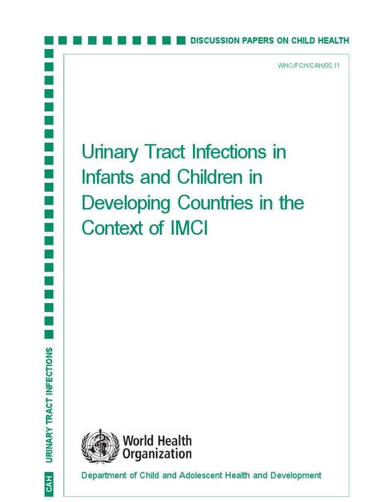 WHO - Urinary Tract Infection - Uti PDF | PDF | Urinary Tract Infection ...