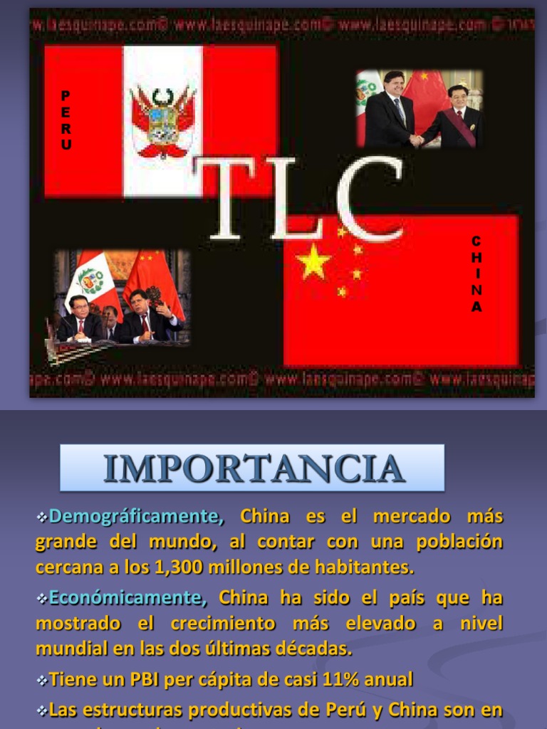 Tlc Peru China | Tratado de Libre Comercio Norteamericano | China