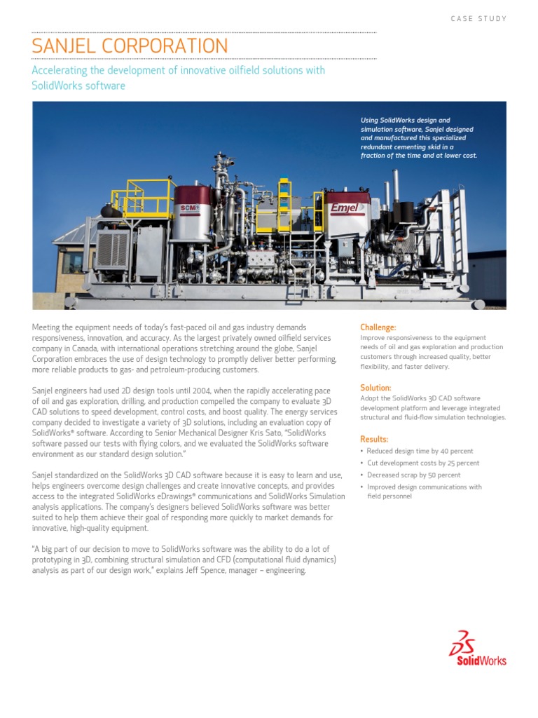 Sanjel Uses Solidworks | PDF | Simulation | Prototype