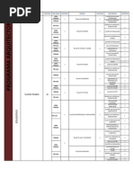 Programa Arquitectonico General CENTRO COMERCIAL | PDF