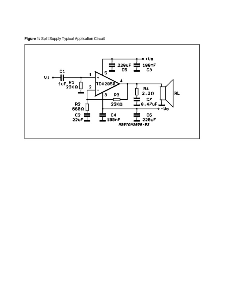 Split Supply Circuit Diagram Overview | PDF