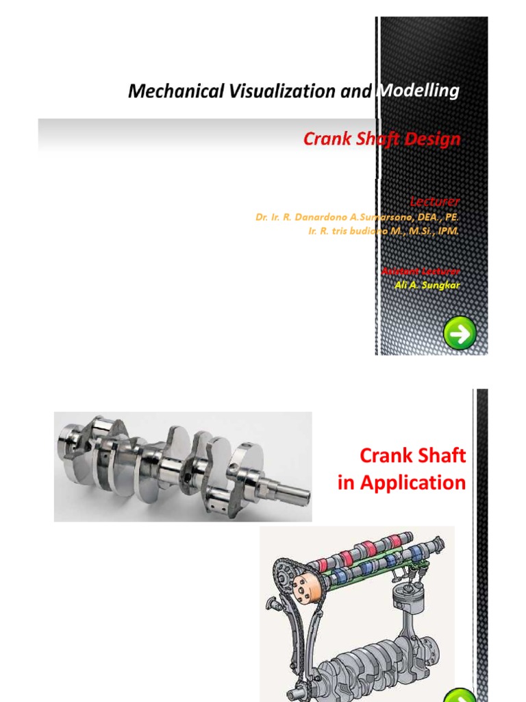 Crank Shaft Design | PDF
