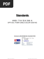 Tia 598 C | PDF | Cable | Damages