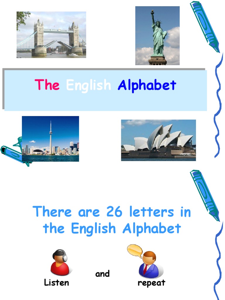 The 26 Letters of the English Alphabet | PDF