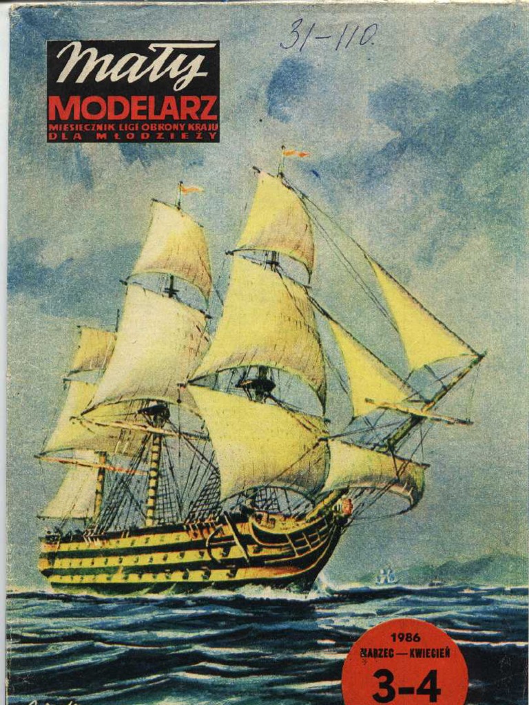 Maly Modelarz 1986-03-04 - HMS Victory