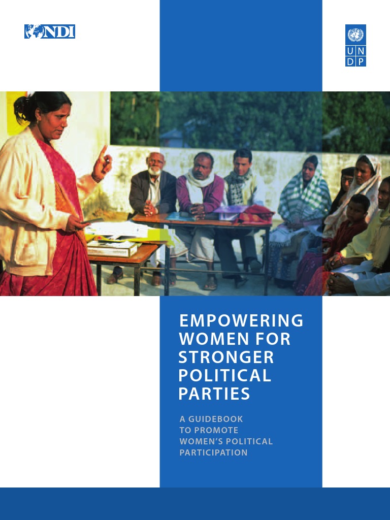Empowering Women For Stronger Political Parties | PDF | Gender Equality ...