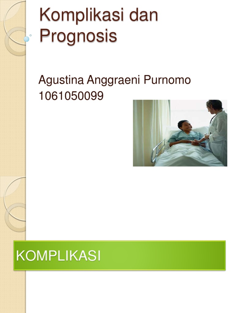 Komplikasi dan Prognosis BPH | PDF