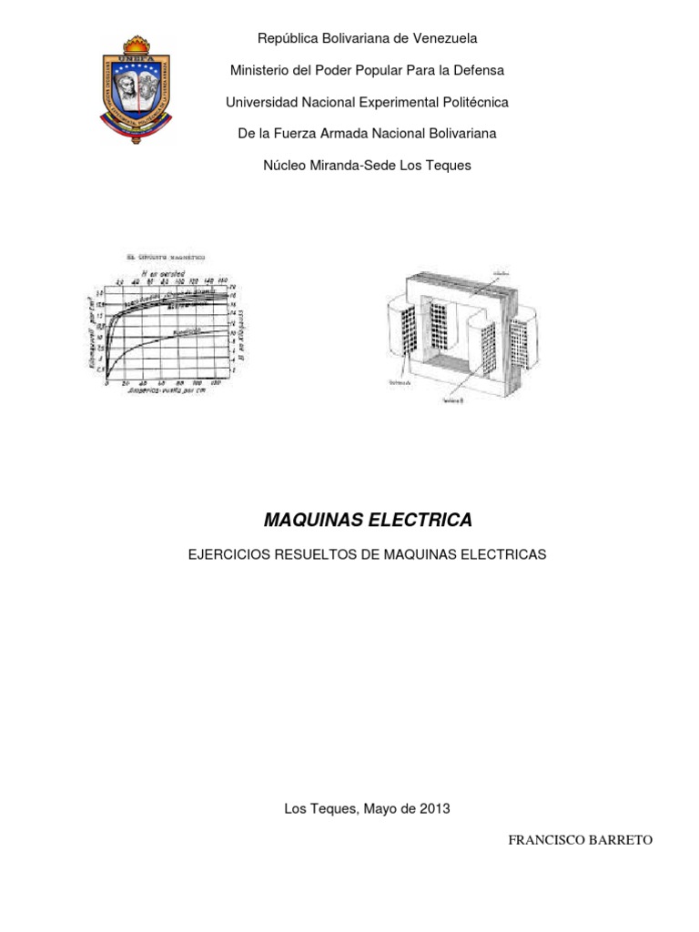 Ejercicios Resueltos de Maquinas Electricas | PDF