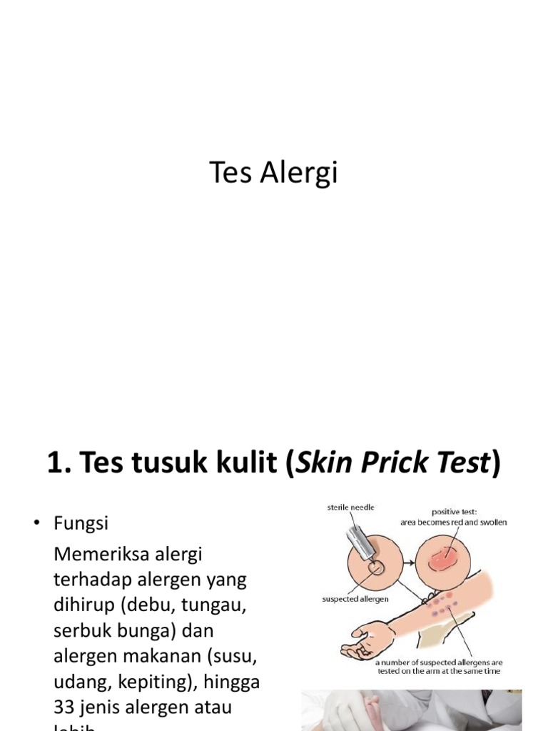 Tes Alergi LO | PDF