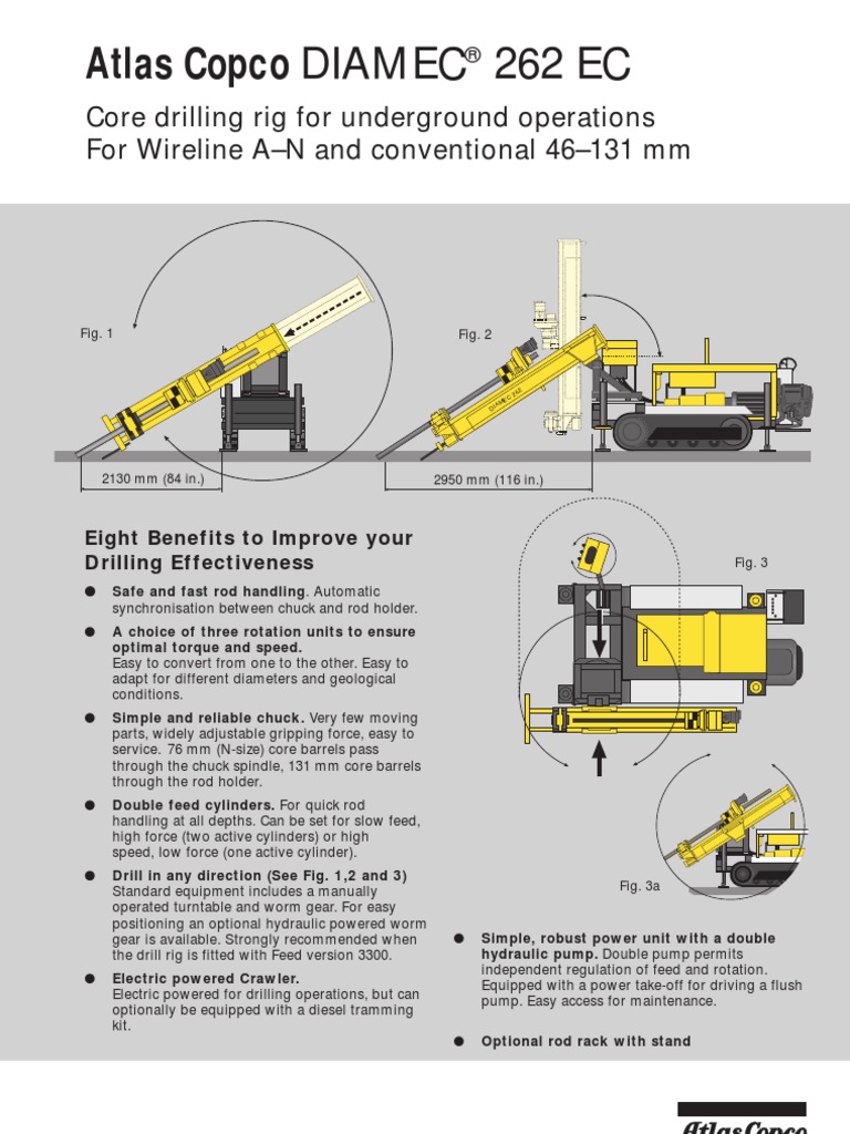 Diamec 262 Crawler Underground Electric 6991 0777 01 | PDF | Vehicles ...