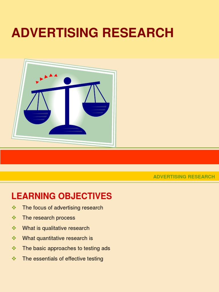 Advertising Research | Advertising | Survey Methodology