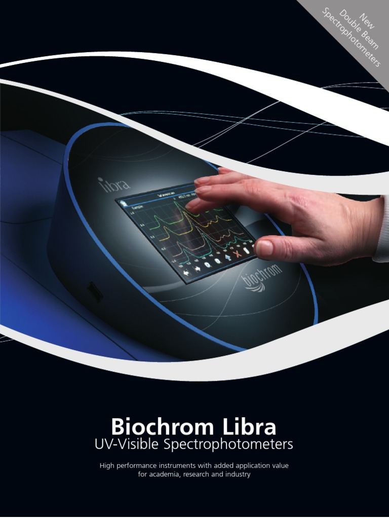 Libra Double Beam | PDF | Spectrophotometry | Absorbance