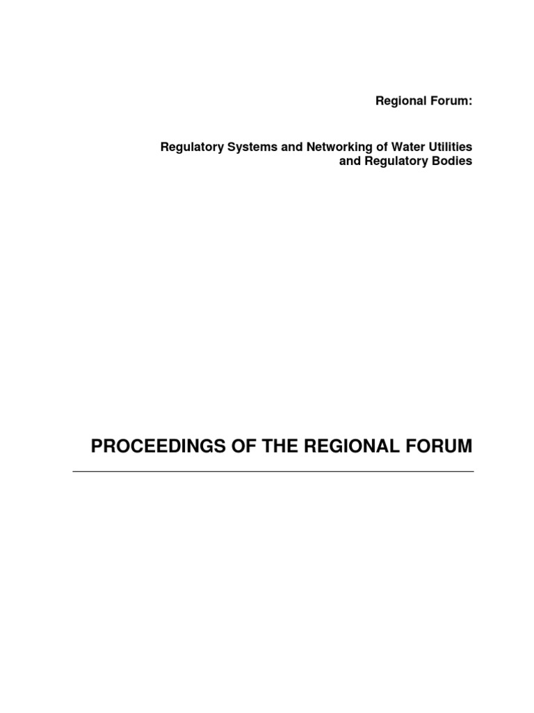 Proceedings PDF | PDF | Business