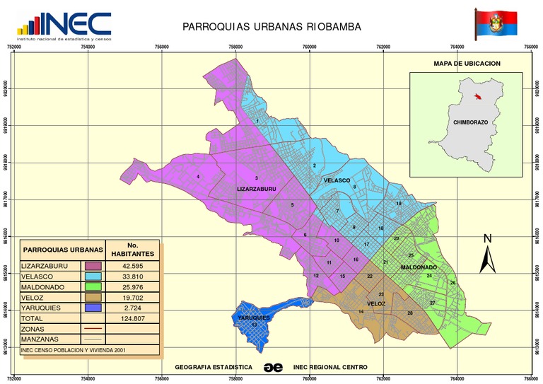 Parroquias Urbanas Riobamba