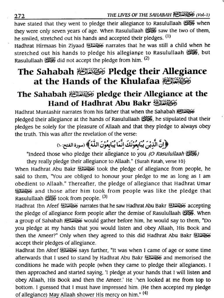 Life of Companions of Holy Prophet Muhammad PBUH VOL 4 | PDF | Sahabah ...