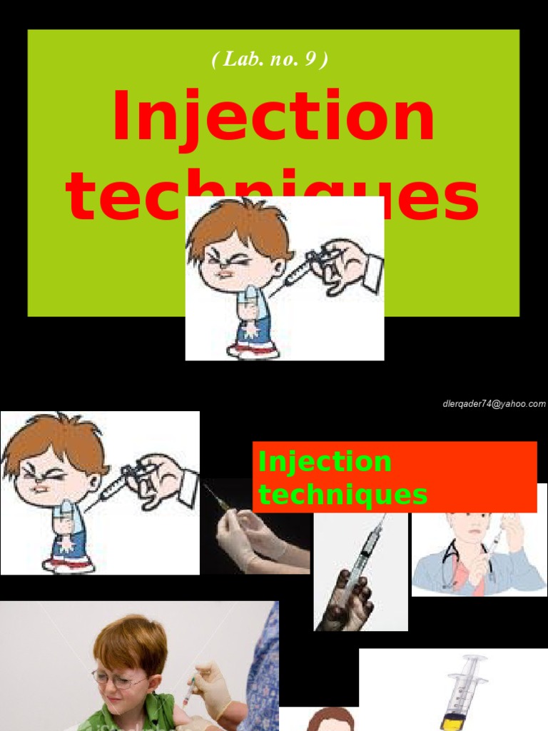 Injection Techniques and Types Guide | PDF | Injection (Medicine ...