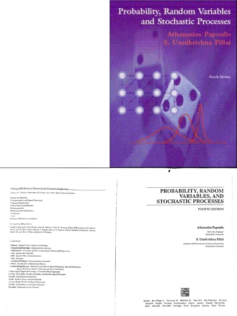 Probability Random Variables and Stochastic Processes 4th - Papoulis | PDF | Scientific Theories ...