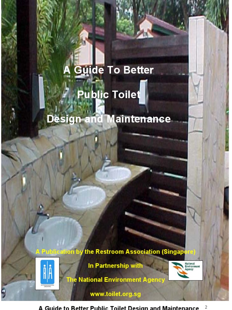 Public Toilet Design and Maintenance Guide | PDF | Public Toilet | Toilet