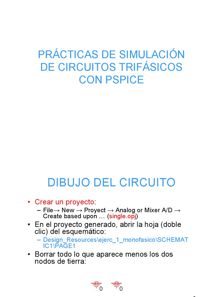 Practicas de Simulacion de Circuitos Trifasicos Con Pspice - Sin Video ... Practicas de Simulacion de Circuitos Trifasicos Con Pspice - Sin Video ...