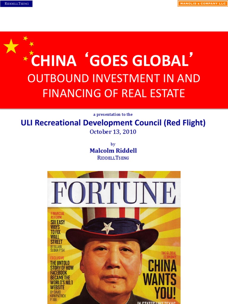 ULI China Goes Global | PDF | Deng Xiaoping | Banks